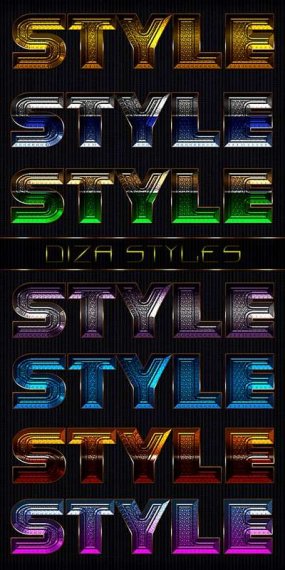 Shine photoshop styles