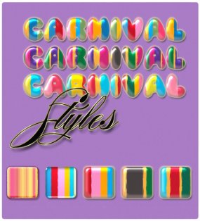 Carnival, ASL Styles for photoshop